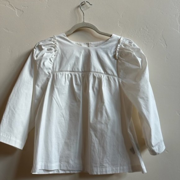 Nicole Miller | Tops | Never Worn Designer White Blouse | Poshmark
